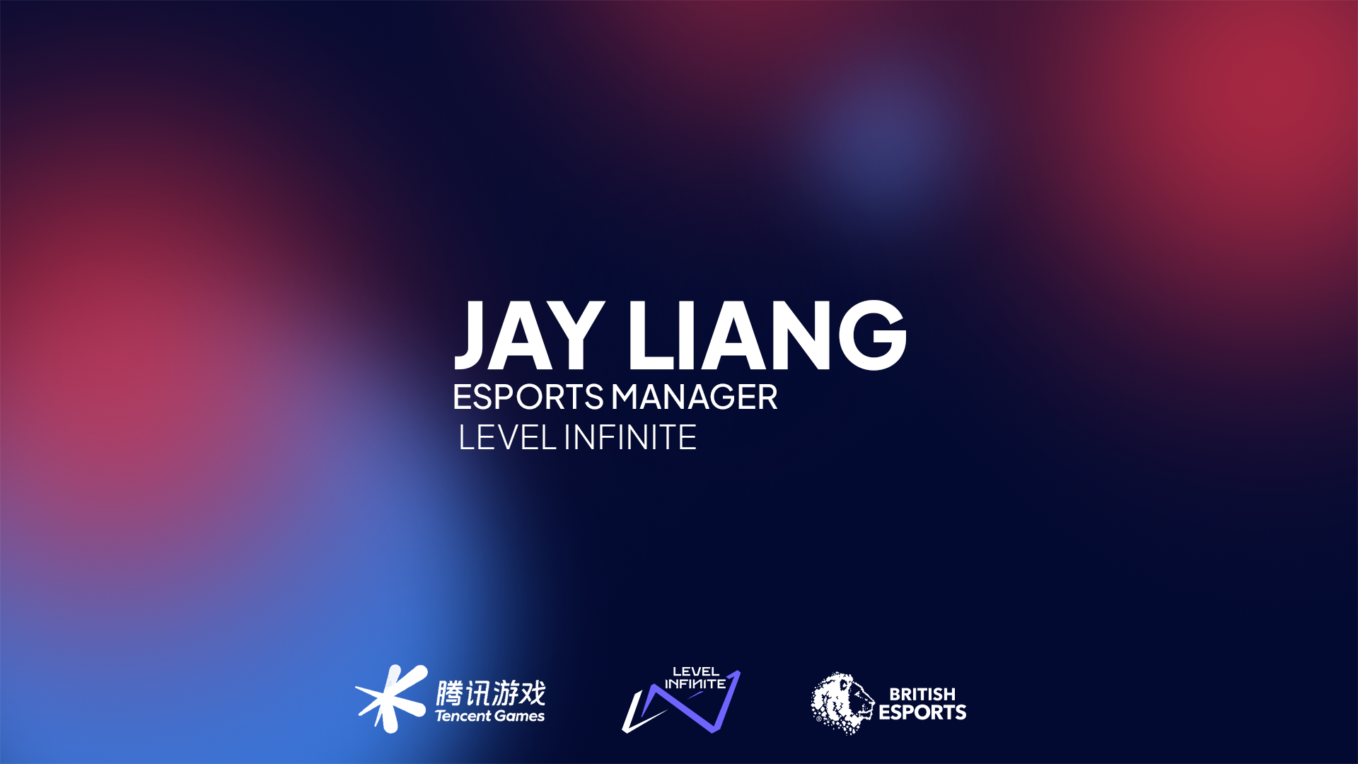 Beyond the Screen: Jay Liang, Esports Manager, Level Infinite