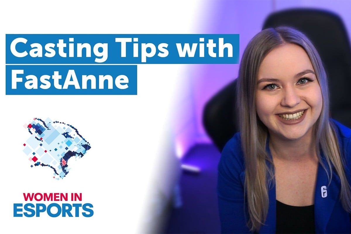 Video: FastAnne reveals her top casting tips | British Esports Federation